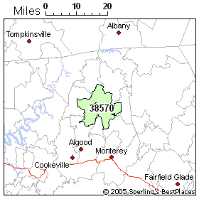 Zip 38570 (Livingston, TN) Rankings