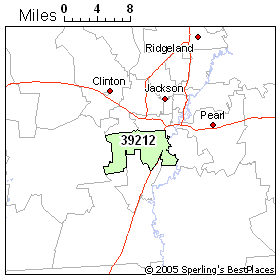 Zip Code Map Jackson Ms - Map