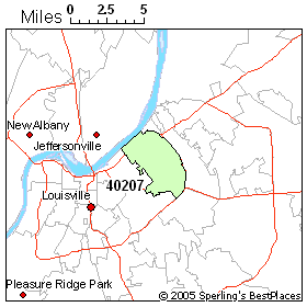 Rankings in Zip 40207 (St. Matthews, KY)