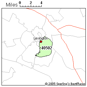 Zip 40502 (Lexington-Fayette, KY) Rankings