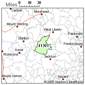 Zip 41301 (Campton, KY) Rankings