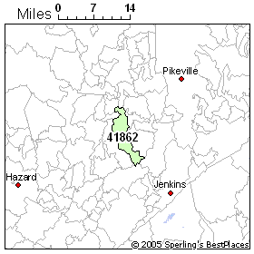 Zip 41862 (Topmost, KY) Rankings