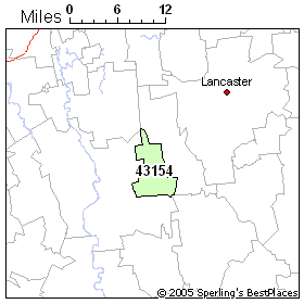 Zip 43154 (Stoutsville, OH) Rankings