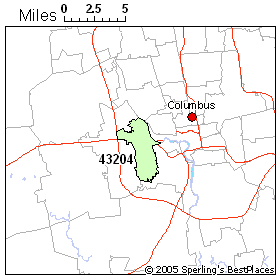 Zip 43204 (Columbus, OH) Rankings