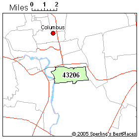 Zip 43206 (Columbus, OH) Rankings