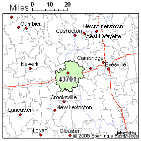 Zip 43701 (Zanesville, OH) Rankings