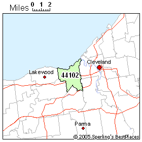 Cleveland Oh Zip Code Map - Map