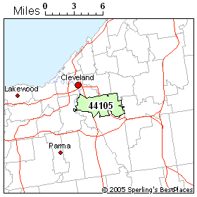 Cleveland Oh Zip Code Map - Map