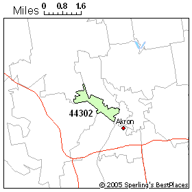 Zip 44302 (Akron, OH) Rankings
