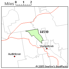 Youngstown Ohio Zip Code Map - Map
