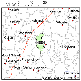 Zip 44864 (Perrysville, OH) Rankings