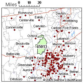 Zip 45013 (Hamilton, OH) Rankings