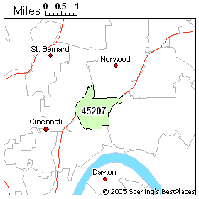 Zip 45207 (Cincinnati, OH) Rankings