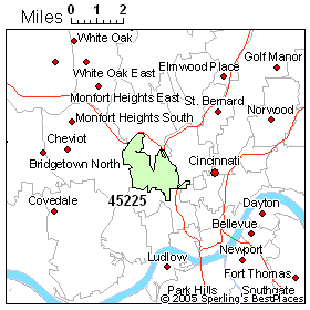 Zip 45225 (Cincinnati, OH) Rankings