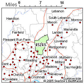Zip 45241 (Sharonville, OH) Rankings