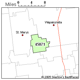 Zip 45871 (New Knoxville, OH) Rankings