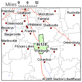 Rankings in Zip 46124 (Edinburgh, IN)