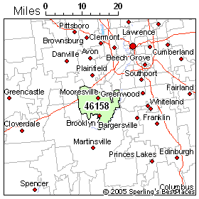 Mooresville Zip Code Map
