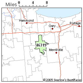 Zip 46319 (Griffith, IN) Rankings