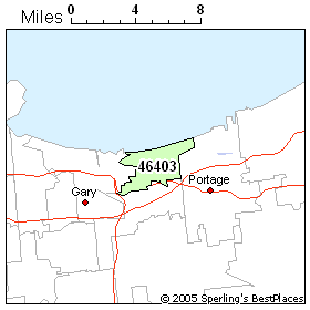 Gary Indiana Zip Code Map - United States Map