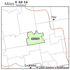 Zip 48009 (Birmingham, MI) Rankings