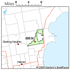 Clinton Township Zip Code Map - Map