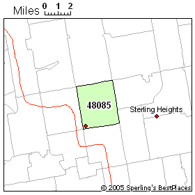 Troy Mi Zip Code Map - Map