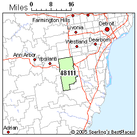 Rankings in Zip 48111 (Belleville, MI)