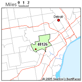 Rankings in Zip 48126 (Dearborn, MI)