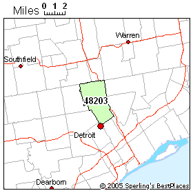 Zip 48203 (Detroit, MI) Rankings
