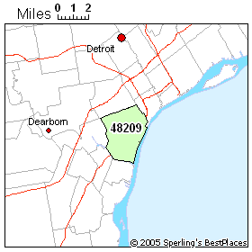 Zip 48209 (Detroit, MI) Rankings