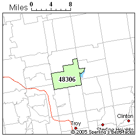 Rochester Hills Zip Code Map Rochesterhills.org