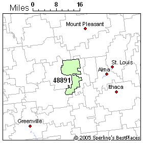 Zip 48891 (Vestaburg, MI) Rankings