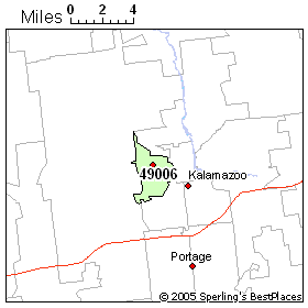 Kalamazoo Mi Zip Code Map - United States Map