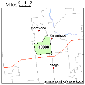 Kalamazoo Mi Zip Code Map - United States Map