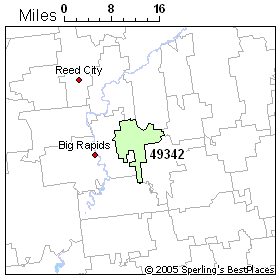 Zip 49342 (Rodney, MI) Rankings