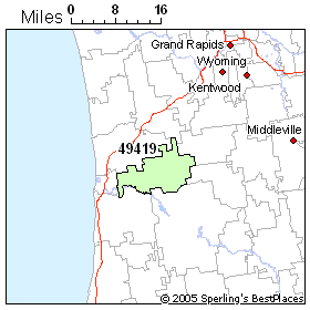 Zip 49419 (Hamilton, MI) Rankings
