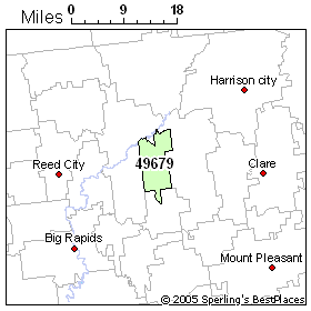 Zip 49679 (Sears, MI) Rankings