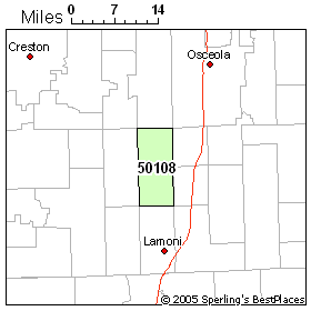 Zip 50108 (Grand River, IA) Rankings