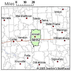Zip 50112 (Grinnell, IA) Rankings