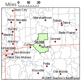 Zip 50208 (Newton, IA) Rankings