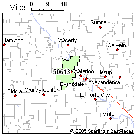 Zip 50613 (Cedar Falls, IA) Rankings