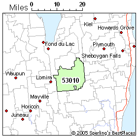 Zip 53010 (Campbellsport, WI) Rankings
