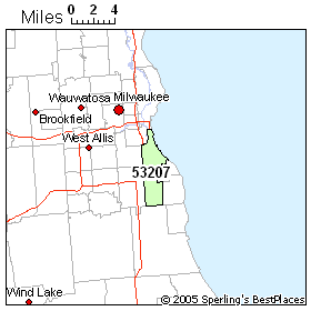 Milwaukee (zip 53207), Wisconsin