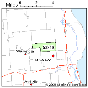 Zip 53210 (Milwaukee, WI) Rankings