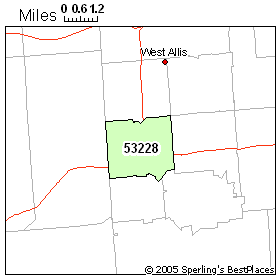 Zip 53228 (Greenfield, WI) Rankings