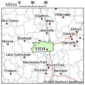 Zip 53511 (Beloit, WI) Rankings