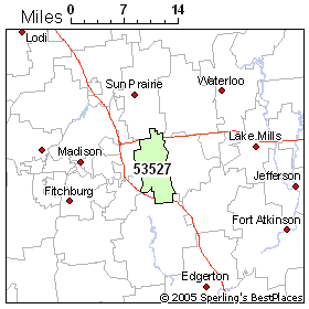 Zip 53527 (Cottage Grove, WI) Rankings