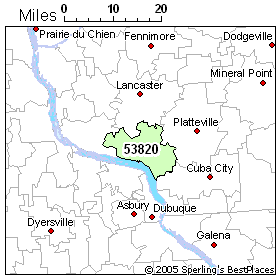 Best Place to Live in Potosi (zip 53820), Wisconsin