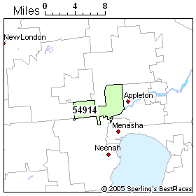 Zip 54914 (Appleton, WI) Rankings